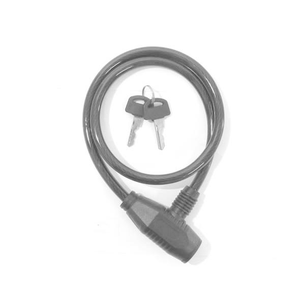 【即配】ワイヤー錠 TY-420 スモーク  TOP トップ　自転車用ワイヤー錠