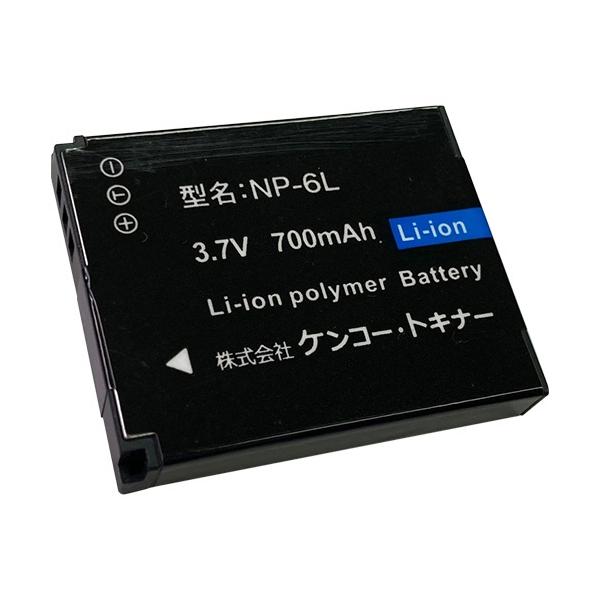 【即配】デジタルカメラ用交換バッテリー NP-6L ケンコートキナー KENKO TOKINA【ネコポス便送料無料】 爆買
