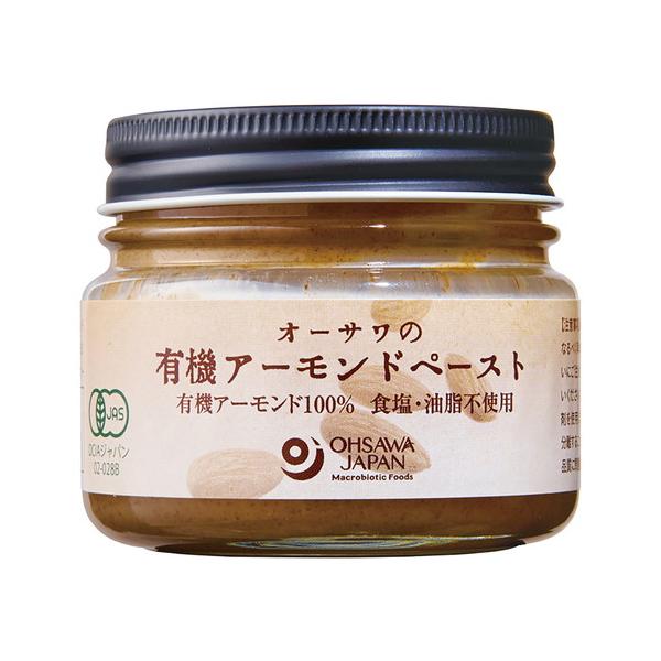 ■商品名：オーサワの有機アーモンドペースト■内容量：80g■メーカー：オーサワジャパン■開封前賞味期限：常温で1年6ヶ月■原材料：有機アーモンド（アメリカ産）■商品詳細：砂糖などを加えず、有機アーモンドのみで作られたアーモンドペーストです。...