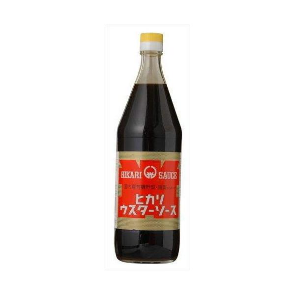 ヒカリ ウスターソース 900ml、有機栽培された、たまねぎ・トマト・みかん・にんにく・にんじんを主体に製造したソースです。