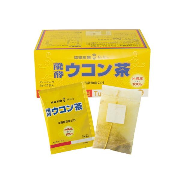 ■商品名：醗酵ウコン茶 ■メーカー：熱帯資源植物研究所 ■内容量：ティーバッグ 2ｇ×27袋■賞味期限：製造日より3年■商品詳細： ○自然の恵みをたっぷり受け大きく育った沖縄県産ウコンに、さらに「発酵」という人間の英知を加えたロングセラー商...
