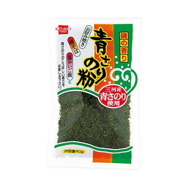 愛知県で採れる、風味がとても豊かな青のり粉です。