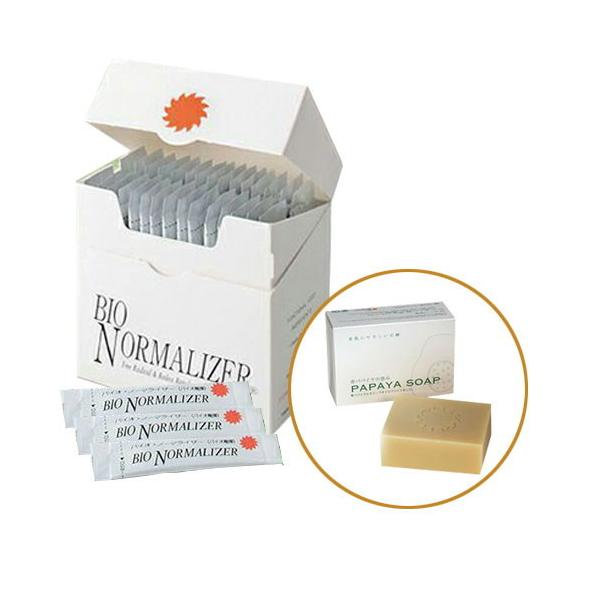 バイオノーマライザーBIO NORMALIZER（30袋入り）青パパイヤ発酵食品を購入するなら健康サポート専門店でどうぞ。