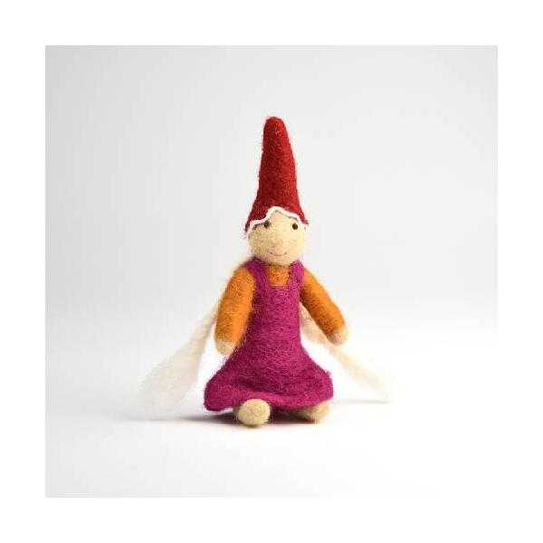 ■商品名：フェルトドワーフ・チルダ （GK1456）■メーカー：ゴルネストアンドキーセル/Gollnest &amp; Kiesel GmbH &amp; Co. KG■輸入元：ネパール製■対象年齢：3歳頃から■サイズ：高さ約13.5cm■...