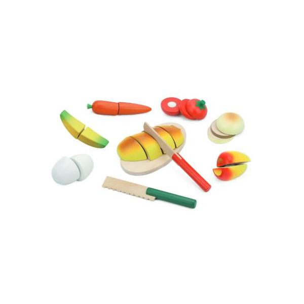 ■商品名：木箱のカッティングブレッド（AN219）■メーカー：アンドリュートイズ/ANDREU-TOYS■輸入元：中国製■対象年齢：2才から■サイズ・数量：ブナ／小麦パン11.5×7cm／食材6種、包丁2ケ、まな板1ヶ■商品詳細：木箱に入っ...