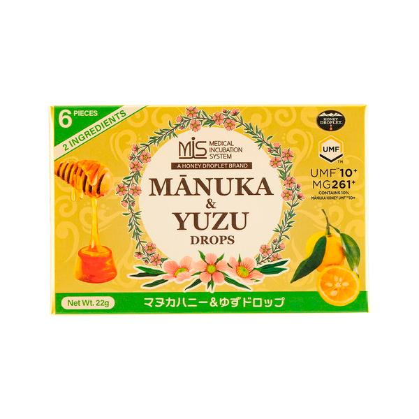 マヌカハニー＆ゆずドロップ 22g（6粒） 【若翔】 : 健康サポート専門