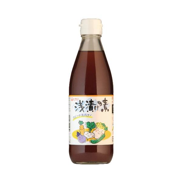 ■商品名：ヒカリ 浅漬けの素■内容量：360ml■原材料：麦芽水飴、醤油、食塩（天日塩）、有機米酢、香辛料、鰹節、昆布、有機乾椎茸■開封前賞味期間：製造日より常温で2年■メーカー：光食品■商品詳細：国産鰹節・昆布・有機乾椎茸から丁寧にとった...