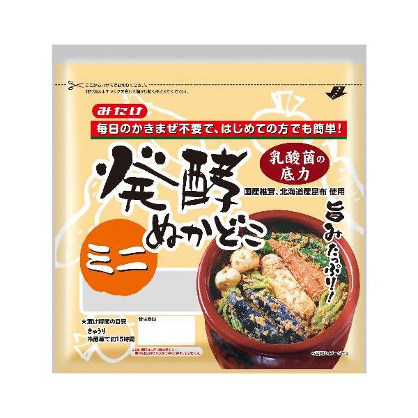 ■商品名：発酵ぬかどこミニ■内容量：500g■原材料：米ぬか［米（国産）］、食塩（天塩）、昆布、海藻粉末【石化海藻［紅藻（アイルランド、アイスランド）］】、米こうじ調味料【米こうじ［米（国産、タイ、米国、他）］、食塩／酒精】、唐辛子（中国）...