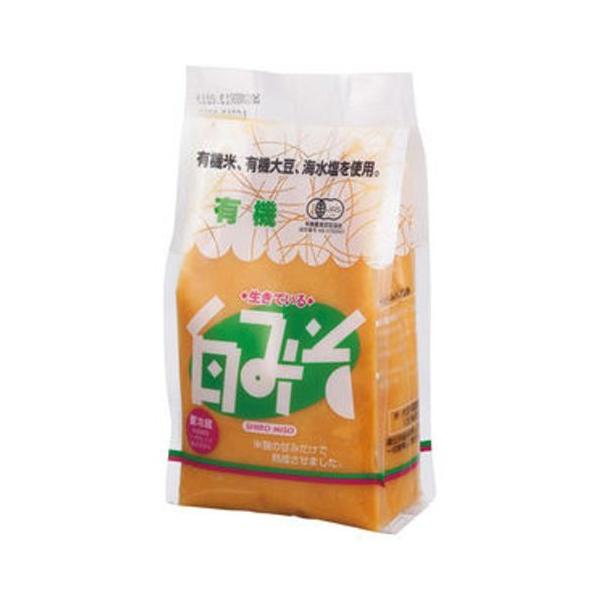 有機白みそ（冷蔵）（500g） 島根産有機大豆・米使用。生味噌（非加熱）