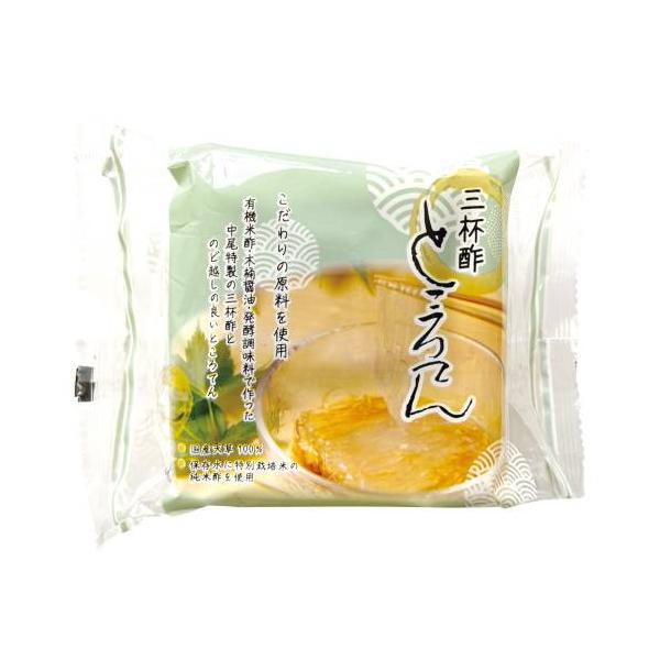 ■商品名：ところてんONECUP三杯酢■内容量：150g×12個■原材料：ところてん［天草（和歌山県産、千葉県産、静岡県産）、米酢］、三杯酢［有機米酢（国内製造）、しょうゆ、発酵調味料、（一部に小麦・大豆を含む）］■賞味期限：開封前：製造日...