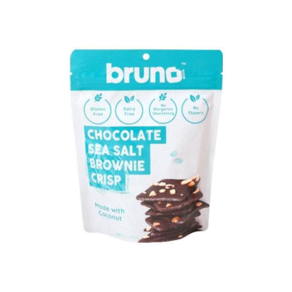 ■商品名：クリスピーシーソルトブラウニー■内容量：60g■メーカー：bruno snack■原材料：ココナッツ粉、ココナッツ油、ブラウンシュガー、卵白 （卵を含む）、タピオカ澱粉、ココナッツシュガー、ココアパウダー、カシューナッツ、アーモン...
