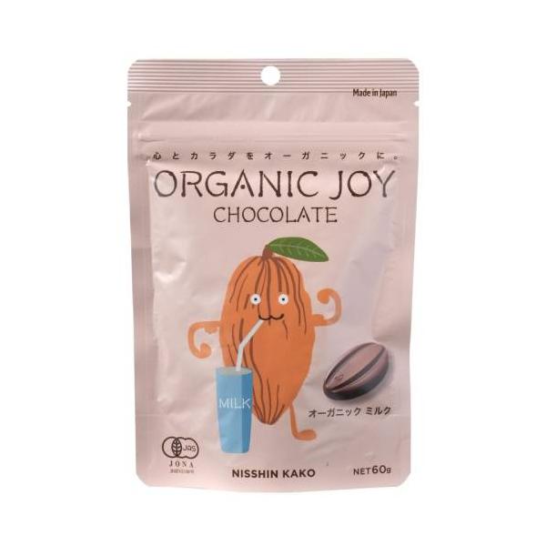 ■商品名：ORGANIC JOY CHOCOLATE オーガニックミルク■内容量：60g■原材料：オーガニックココアバター(オランダ製造)、オーガニックカカオマス、オーガニック全粉乳、オーガニックシュガー、オーガニックアガベイヌリン、（一部...