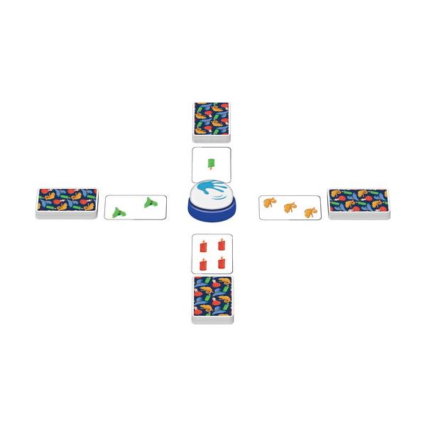 ■商品名：ハリガリ・ツイスト （AM2304）■メーカー：アミーゴ/AMIGO■輸入元：ドイツ■対象年齢：7歳頃から■サイズ・数量：ベル?7.1cm■商品詳細：同じシンボルか、色のいずれかが合計5になったときにベルを鳴らします。色にも形にも...