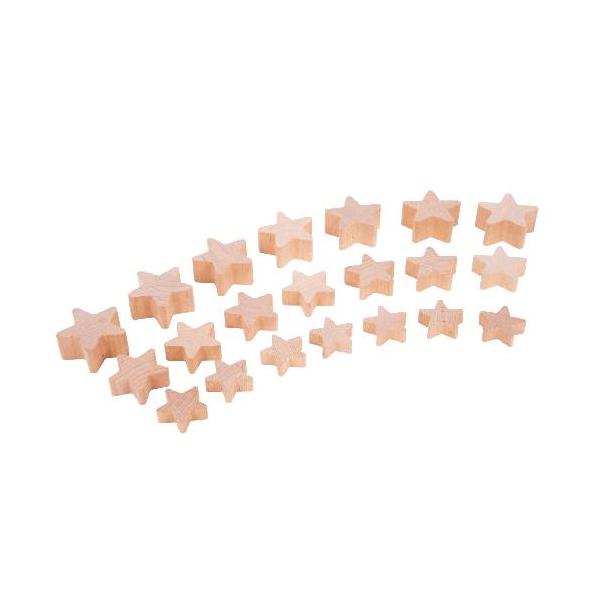 ■商品名：ナチュラルスター （CM73530）■メーカー：コモーションハウス/Commotion House■サイズ：24ヶ（3種各9ヶ）■商品詳細：■中国製3種類の星型積木のセットです。それぞれ、15mm・20mm・30mmと厚みが異なります。