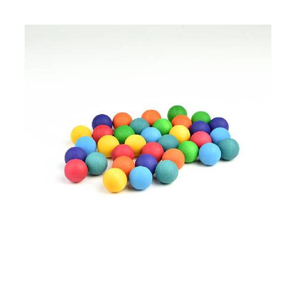 ■商品名：スモールボール・レインボー （GM10225）■メーカー：グリムス/Grimm's■輸入元：ドイツ■対象年齢：14歳頃から■サイズ：Φ2cm／35ケ／カエデ■商品詳細：グリムス社のお届けする、デコレーションシリーズです。シーズンリ...