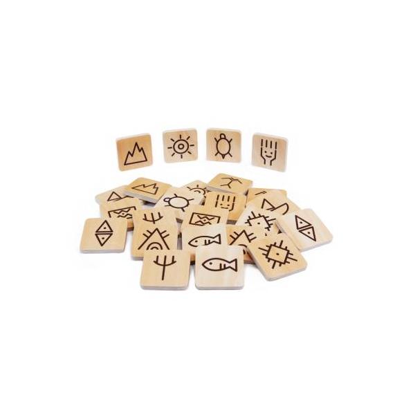 ■商品名：エンシェントメモリー（AN495）■メーカー：アンドリュートイズ/ANDREU-TOYS■輸入元：スペイン■対象年齢：3才から■サイズ・数量：絵板7×7cm／24枚■商品詳細：メモリーゲーム：同じ絵柄の木製絵板が2枚のペアになって...