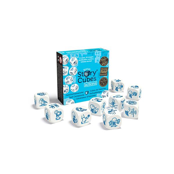 ■商品名：ストーリーキューブス・アクション （HS4326）■メーカー：OHS サプライ合同会社■輸入元：日本■対象年齢：6歳頃から■サイズ・数量：年齢に関係なくお楽しみ頂けるポケットサイズのお話サイコロゲーム。■商品詳細：サイコロに描かれ...