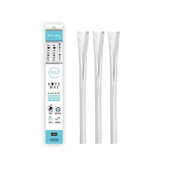 ■商品名：SUTENAI（ステナイ）シリコンストロー（STN-SC001）■カラー：WHITE（SEMI-CLEAR）■内容量：3本セットコネクターなし■メーカー：カノン■原材料：シリコーンゴム■耐熱温度：220°C■サイズ：直径9mm／長...