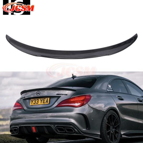 【商品説明】適合車種：ベンツ CLA W117 適合年式： 14-20年■商品内容ピース数：1PCS材質：リアルカーボン製品番：HS-W117FD（具体的な員数?形状?カラーは画像にてご確認下さい）■純正リアトランク上側にピッタリフィットで...