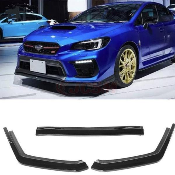 商品情報『商品説明』カラー：ブラック、マットブラック、カーボン柄材質：ABS数量：3P適合車種： 2015-2019年　スバル インプレッサ（VAB/VAG型）純正フロントバンパー適応●発送予定：注文4-7営業日（多少の小傷や塗装のむら等が...