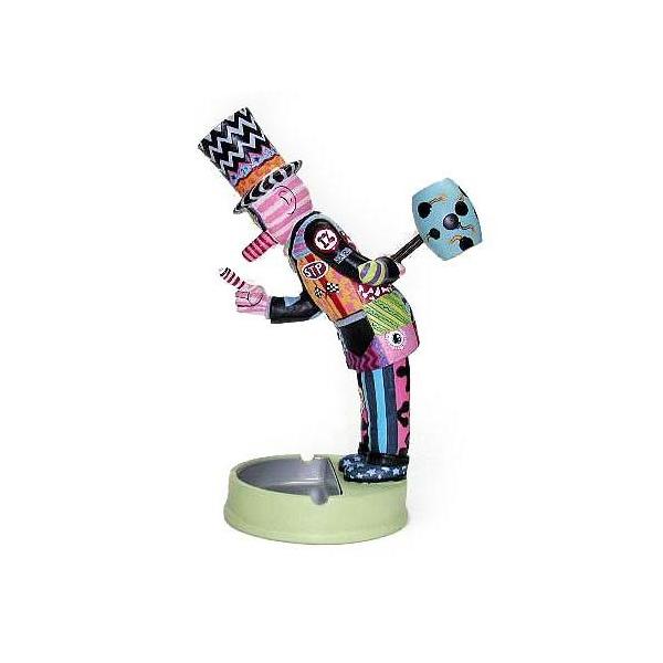 チョット珍しいSTPオイルグッズです。STPオイル キャラクターBUFFOON（道化師）EAT3/STPオイル・バフーンフィギュアトレィサイズ：W11cm×H24cm×D16cm箱サイズ：W14cm×H27.5cm×D17cm700g　 レ...