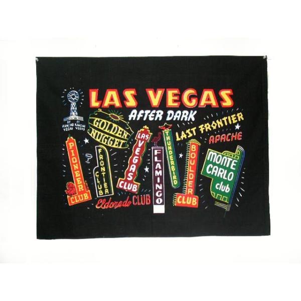 TP-2/クロスポスター・ラスベガス サイズ/96X74cm　綿100% 150gお部屋のインテリアにそのままピンで止めてください。額に入れるとおしゃれなインテリアになります