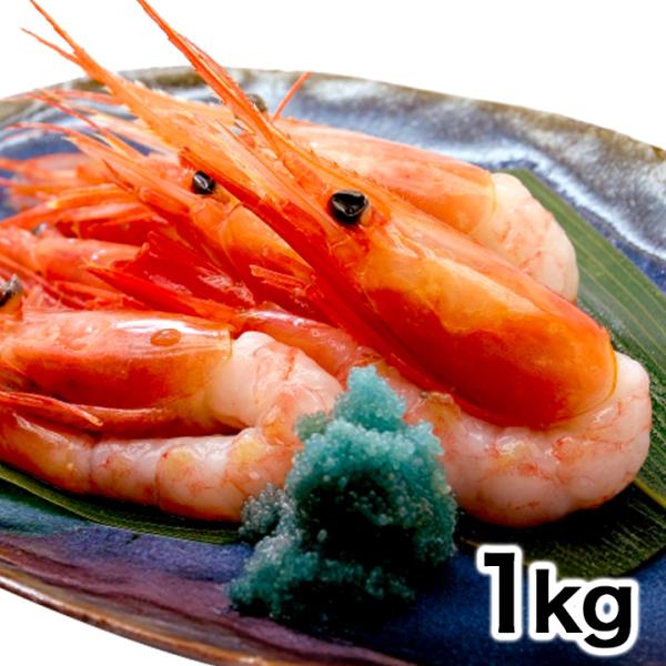 国産の子持ち大型甘エビ！日本海で今期水揚げされた甘エビの、極上のトロける甘味と旨味をお届け！プリップリで鮮度抜群、すべて子持ちなのでプチプチ卵を楽しめます。