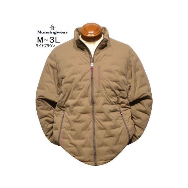 マンシングウエアー　紳士ブルゾン【品番MG5FJK23M】　全3色　サイズ　M/L/LL/3L【2025年秋冬新商品】マンシングウェア MUNSINGWEAR 万星威 メンズ ゴルフウェア ブルゾン ジャンバー ジャケット MG5FJK23...