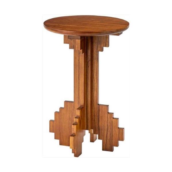 W36×D36×H53---天然木 (ミンディ) ラッカー塗装---インドネシア