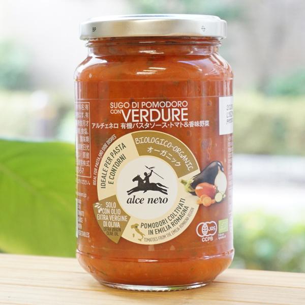 ■有機野菜使用■人参・玉ねぎ・セロリなどの香味野菜の旨みが生きたパスタソース■温めて、ゆで上がったパスタにからめるだけ■スープや煮込み料理にも【内容量】350g【原材料】有機トマト・ズッキーニ・食用オリーブ油・にんじん・玉ねぎ・セロリ・パプ...