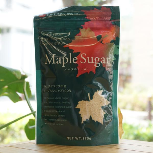 ■メープルシロップ100%やわらかな甘みとコク顆粒タイプ■カナダ　ケベック州産メープルシロップ100%■新鮮なメープルシロップから水分を取り除いて顆粒状にしたメープルシュガー■天然のミネラル成分もそのまま凝縮■砂糖の代わりに【内容量】170...