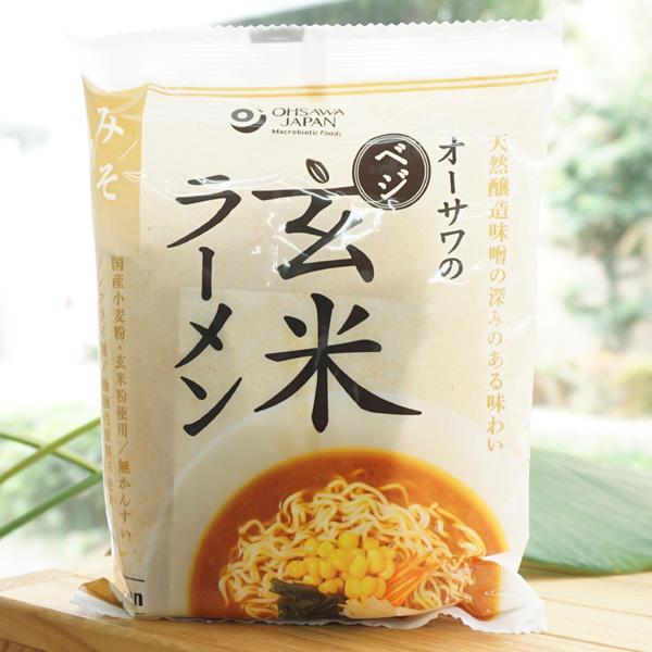 ■植物性素材でつくったこだわりのラ-メン国内産小麦粉・玄米粉を使った無かんすいのノンフライ乾麺天然醸造味噌の深みのある味わい■国内産丸大豆を使った天然醸造味噌使用■砂糖・動物性原料不使用■化学調味料不使用【内容量】118g(うち麺80g)【...