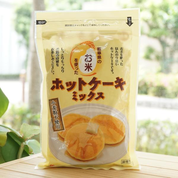 ■岐阜県の契約農家のお米を100%使用使用したホットケーキミックス粉です。■お菓子作りに適した微粉末に仕上げました。■砂糖はビート糖、食塩は岩塩、膨張剤には内モンゴル産の重曹を使用しています。■香料や酸化防止剤等を一切加えずに調整しています...