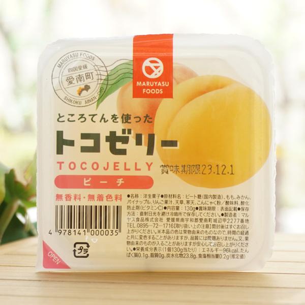 ■トコゼリーは、フルーツをタップリ溶かし込み、ところてんや寒天などを使って固めた自然志向のゼリーです。■目に見える果物以外に、数種類の果物の果肉を潰してゼリーに入れているのでゼリーが美味しく、又その時のジュースの色がゼリーの色になっています...