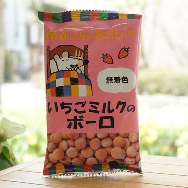 ■メイシーちゃんのおきにいりシリーズは原材料のもつ自然なおいしさにこだわりました。■ほんのり甘酸っぱいいちごに、ミルクを混ぜて、サクサクのボーロに閉じ込めました。■北海道産馬鈴薯の澱粉使用。■着色料不使用。■メイシーちゃんといっしょに楽しい...