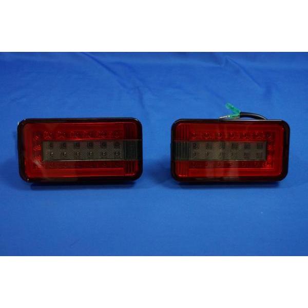 商品名 軽トラ用フルＬＥＤテールランプセット製造メーカー ステラファイヴ商品サイズ ミニキャブＤＳ１６Ｔ商品紹介 車検対応フルＬＥＤテールランプセット■高輝度ＬＥＤ■材質：本体/ABS樹脂　レンズ/アクリル樹脂■ＥＣＥ基準クリア　Ｅマーク取...