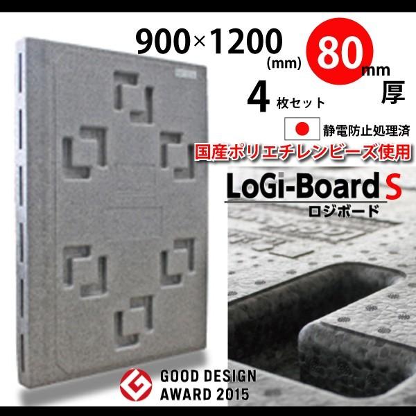 商　品　名：ロジボード材　　質：国産帯電防止処理済みポリエチレン発泡ビーズ（40倍発泡）　　　　　【MADE IN JAPAN】＜加工その他すべての工程を日本国内で行っています＞規　　格：80mm厚×900mm×1200mm　4枚セットカラ...