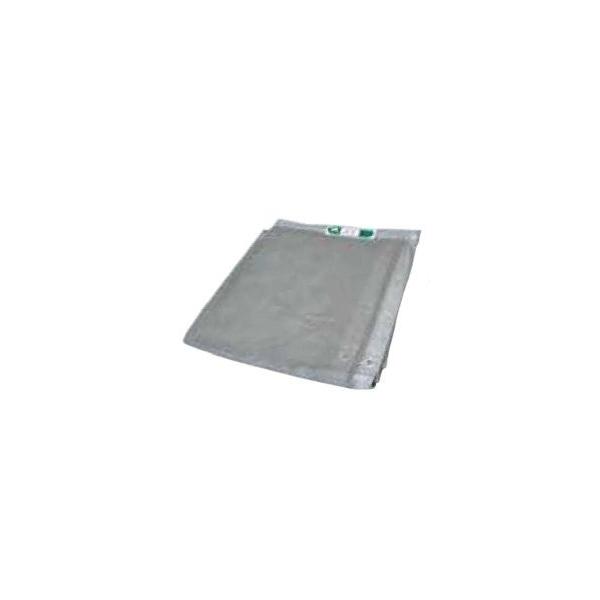 防炎メッシュシート 1.2m×5.1m カラー グレー ハトメピッチ300mm KUS ネットシート 解体 足場 工事 建築 建設に 2類 防炎認定