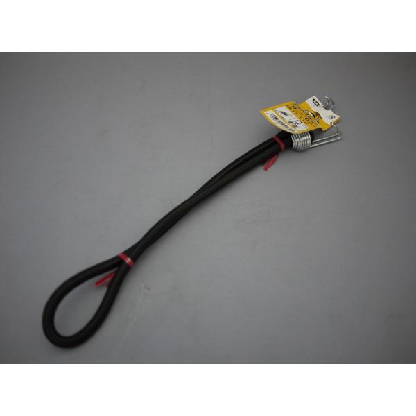 ○特長○周囲を糸で特殊織している丸ゴムで、伸縮性と強度があります。○用途○キャリーカートなどの荷物の固定用に。○仕様○０．６Ｍ９パイ○材質○　天然ゴム、ポリエステル○質量○　○分類○　作業用品／梱包用品／ゴムバンド