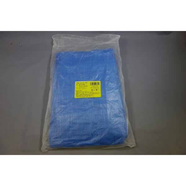 ○特長○両面ラミネートコーティングをした軽量タイプブルーシートです。○用途○土木建設業や農林水産業などの軽作業に。野積み用簡易カバーや簡易養生用に。○仕様○約2.6ｍX約3.5ｍ○材質○　ポリエチレン○質量○　0.6kg○分類○　シート／ブ...