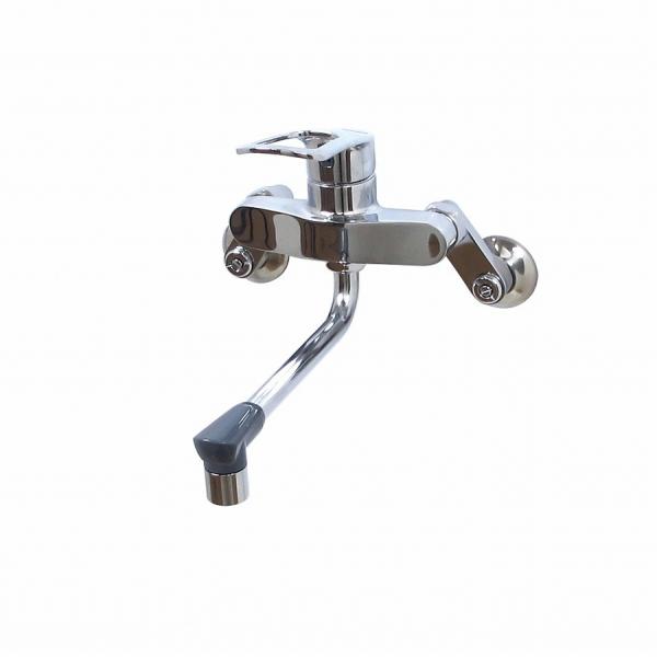 ○特長○知らずに使っていたお湯のムダ使いを防ぎます○用途○キッチンの壁に取り付けるタイプの混合栓ですハンドルを操作する際、水とお湯の境でカチっと音が鳴ります○仕様○取り付ける際は必ず止水栓を締めてください。○材質○○質量○○分類○水道用品/...