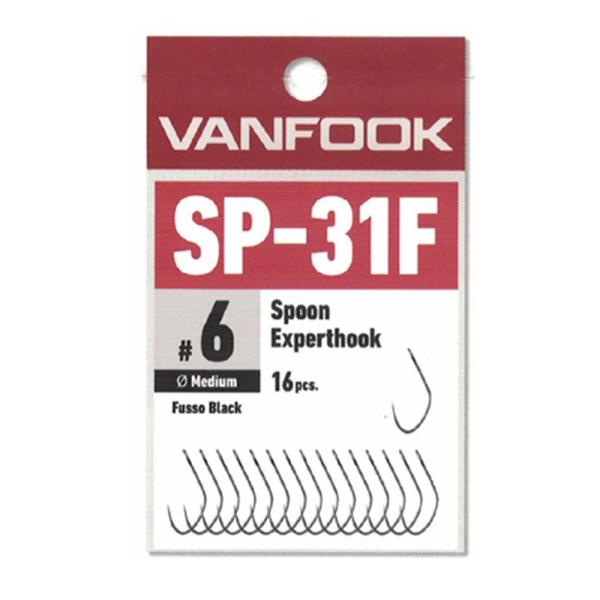 ヴァンフック　SP-31F入数：16本長年に渡り、多くのエリアトラウトアングラーに愛用される、刺さり、強度、重量などエリアフックに求められる性能を高次元で実現した中軸フック「SP-31F」。※エリアスプーンフック定番モデル「エキスパートフッ...