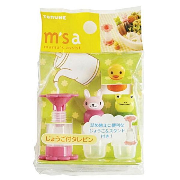 ■サイズ：約約50×17×17ｍｍ［重量］17ｇ［容量］約5ｍｌ■数量：3種類（各1個）、じょうご（1個）■生産地：中国■素材・成分：本体/ポリエチレン、キャップ・じょうご・スタンド/ポリプロピレン※電子レンジ不可