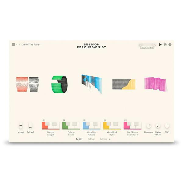 Native Instruments Session Percussionist [メール納品]