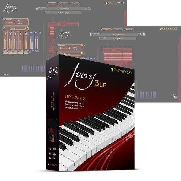 Ivory 3エンジンの革新的なテクノロジーによって生まれ変わった、2台の象徴的なアップライトピアノを収録。