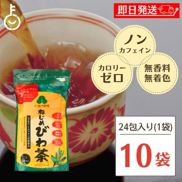 ※沖縄への配送不可。自動キャンセルとなります。トルマリン石焙煎法【ねじめびわ茶24】は十津川農場と鹿児島大学の共同研究によって生まれた鹿児島県産の健康茶です。動物実験において健康に良い結果が得られたため共同で特許を出願しています。鹿児島県産...