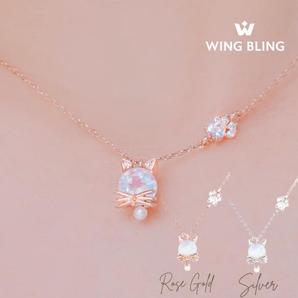 「ラブリーキャット」は、愛らしい猫顔モチーフの天然レインボームーンストーンと、繊細なジルコニアがきらめく肉球モチーフが調和した、華奢で上品なネックレスです。日常のコーディネートにかわいさを加え、特別な日の装いにも最適です。ご自身へのご褒美や...