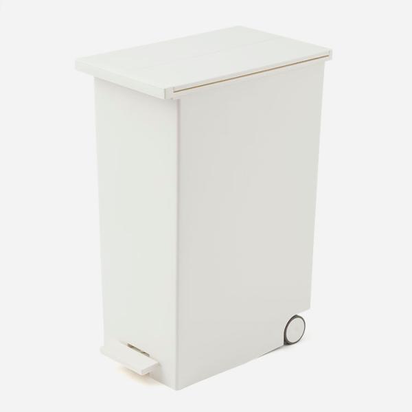 ゴミ箱 45L 両開き 蓋付き ペダル式 分別 キャスター付き スリム ごみ箱 ｜ KEYUCA 両開きダストボックス LL ホワイト ケユカ | KEYUCA Yahoo!ショッピング店 ...