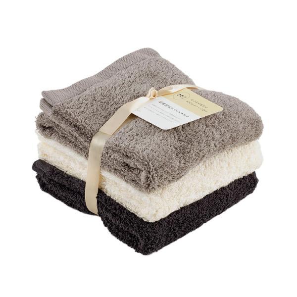 使うシーンによって選べるフェイスタオル3枚セットです。フェイスタオルサイズは、洗面所・キッチン・トイレなどで使用することが多いサイズです。サイズ：34×80cm材質：綿100%生産国：中国検索タグ：ポイント利用 expoint01