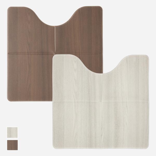 お手入れ簡単、防汚・抗菌・防カビ・防炎機能のあるトイレマットです。汚れもさっとひと拭きでキレイに。気になった時にすぐに拭き取れるので安心です。お洗濯の必要がないので気軽にお使いいただけます。程よいクッションで足あたりが柔らかく、裏面には滑り...